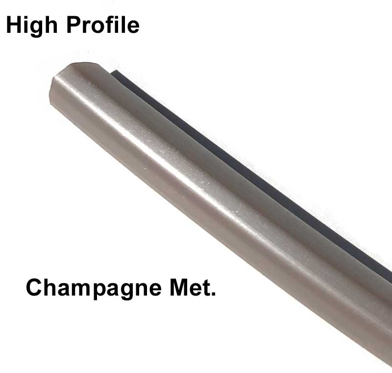 3/8 inch Vinyl Insert Trim for 5/8 inch or 7/8 inch Aluminum Rivet-On ...