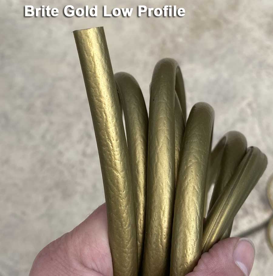 3/8 inch Vinyl Insert Trim for 5/8 inch or 7/8 inch Aluminum Rivet-On ...