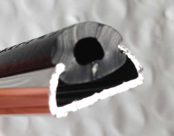 3/8 inch Vinyl Insert Trim for 5/8 inch or 7/8 inch Aluminum Rivet-On ...