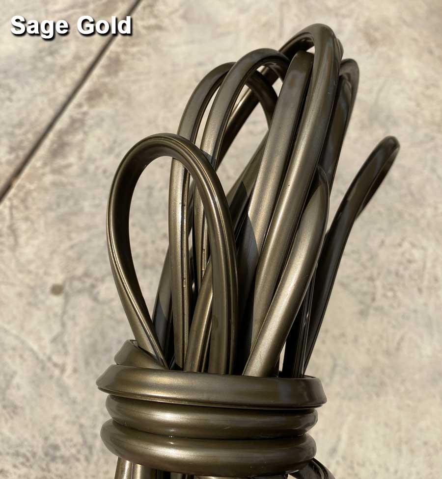 3/8 inch Vinyl Insert Trim for 5/8 inch or 7/8 inch Aluminum Rivet-On ...