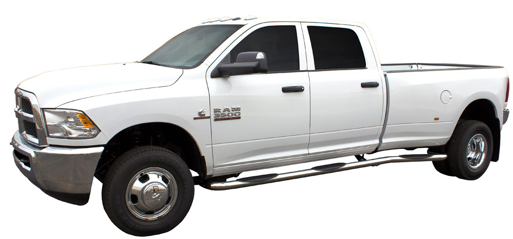 DODGE Ram Wheel to Wheel Nerf Bars | 2010-2016 Crew Cab | Ram Side Step ...